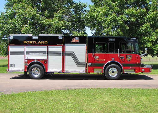 4 Guys Stainless Steel Fire Trucks