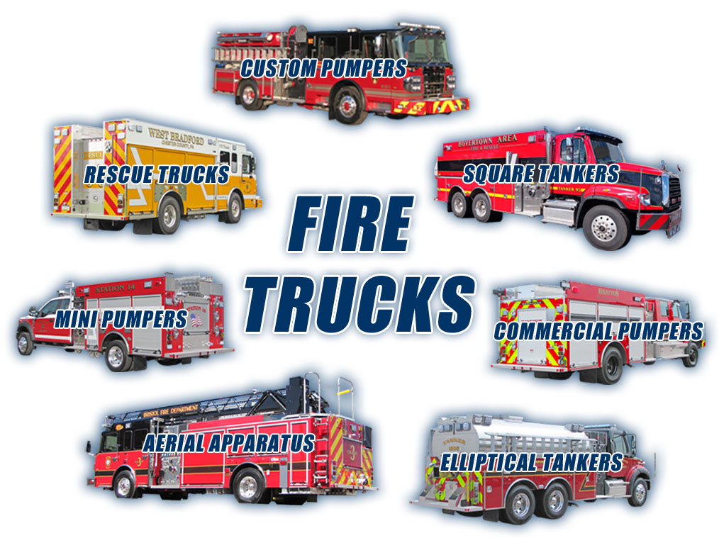 4 Guys Stainless Steel Fire Trucks